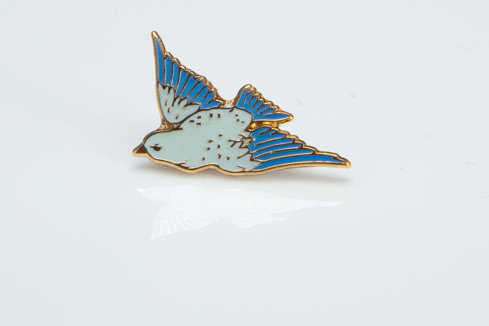 Bluebird Pin Badge – Bluebird Campbell Heritage